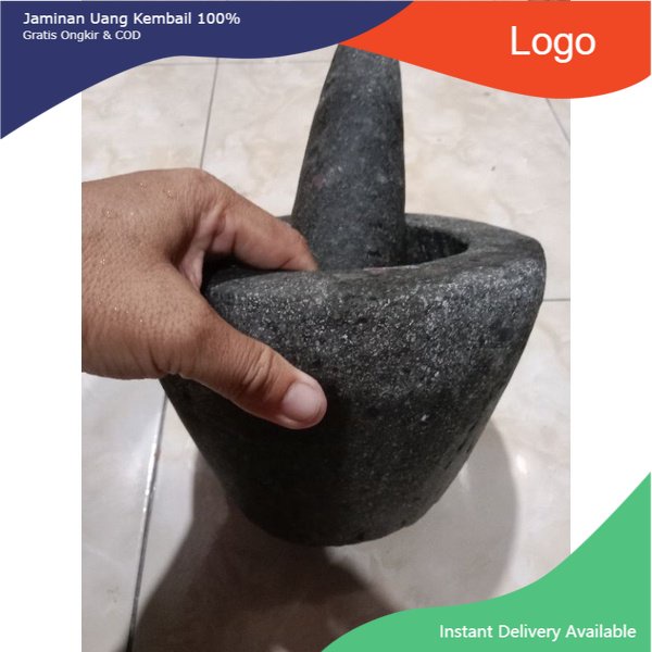 Jual TEMPAT Tumbuk LUMPANG Batu Kali Asli | Shopee Indonesia
