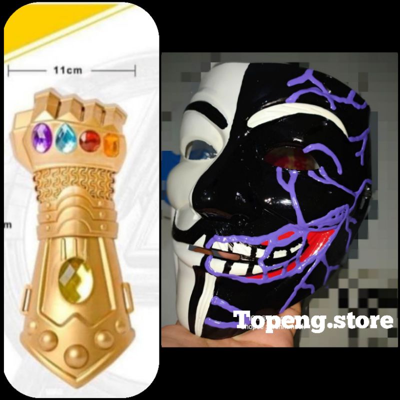 Jual topeng+tangan iron man Avengers | Shopee Indonesia