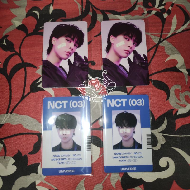 Jual PHOTOCARD NCT 127 JOHNNY ID CARD UNIVERSE KONSEP OFFICIAL | Shopee ...