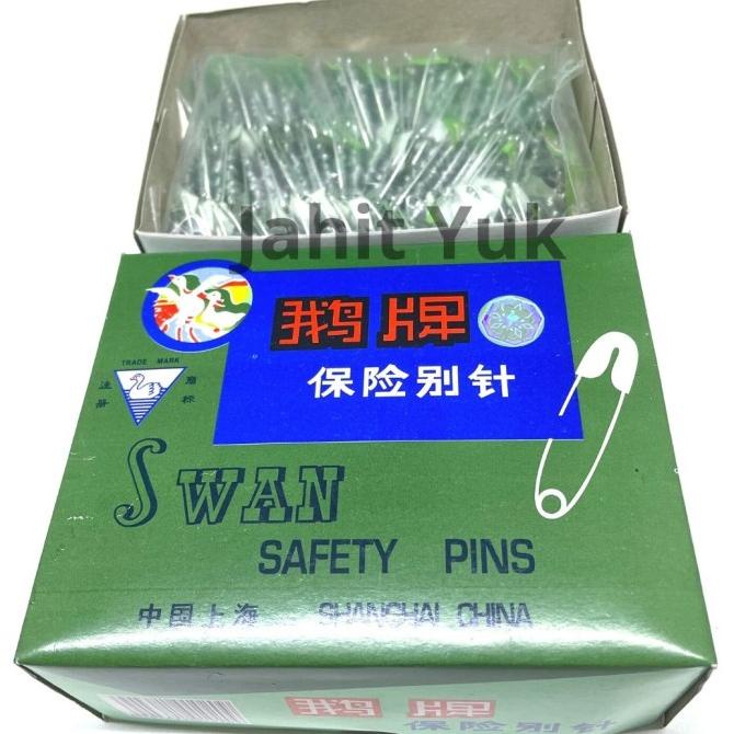 Jual Peniti SWAN SAFETY PINS / Peniti Baju / PENITI SERBAGUNA 1 BOX ...