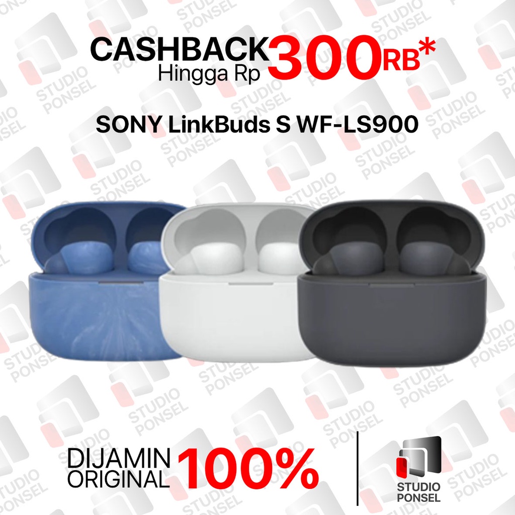 Jual SONY LinkBuds S WF-LS900 TWS Earphone Earbuds Bluetooth Headset Resmi | Shopee Indonesia
