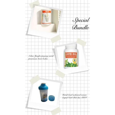 Jual [Special Bundle] HARGA PROMO SDII & Carb Bal & Turbo Shaker ...