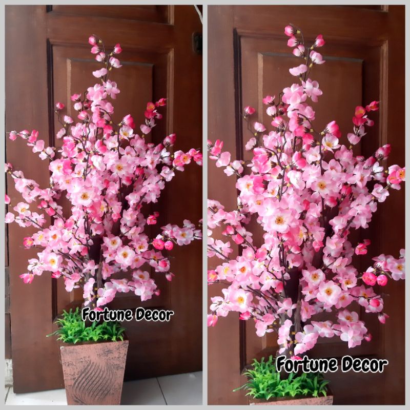 Jual Pohon sakura meihua meja 60cm dekorasi imlek sincia chinese new ...