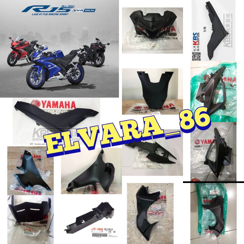 Jual Cover inner set body kasar varian Yamaha R15 VVA V3 Original BK6 ...