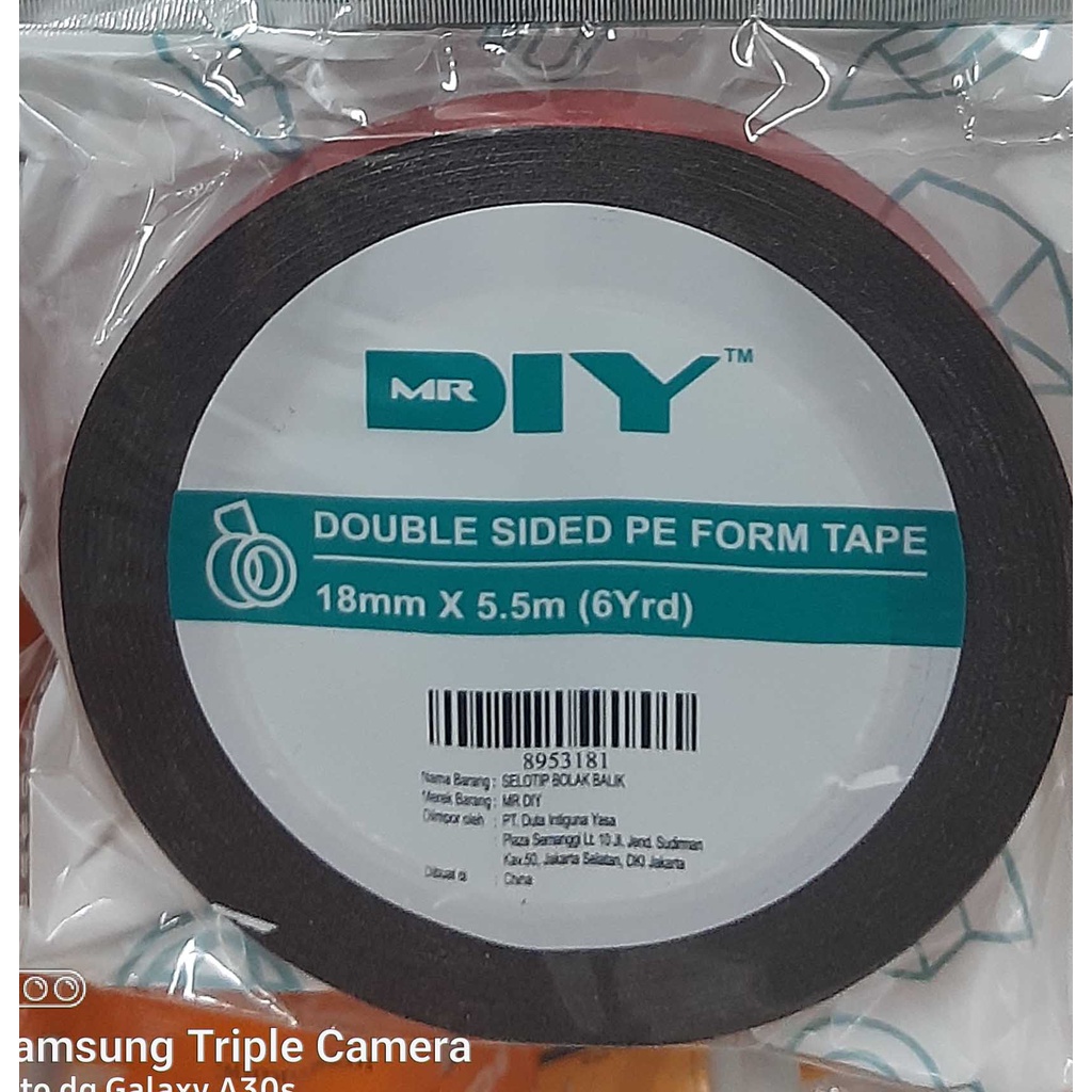 Jual DOUBLE SIDE PE FORM TAPE / ISOLASI DOBEL TIP 8953181 | Shopee ...