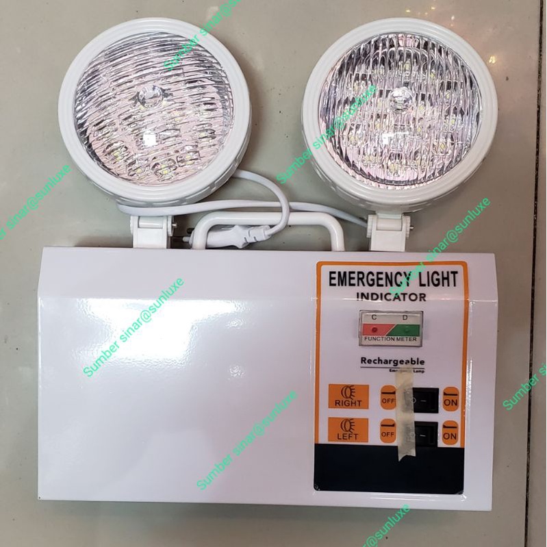 Jual lampu darurat emergency Light led mata kucing 2x3 Wat | Shopee ...