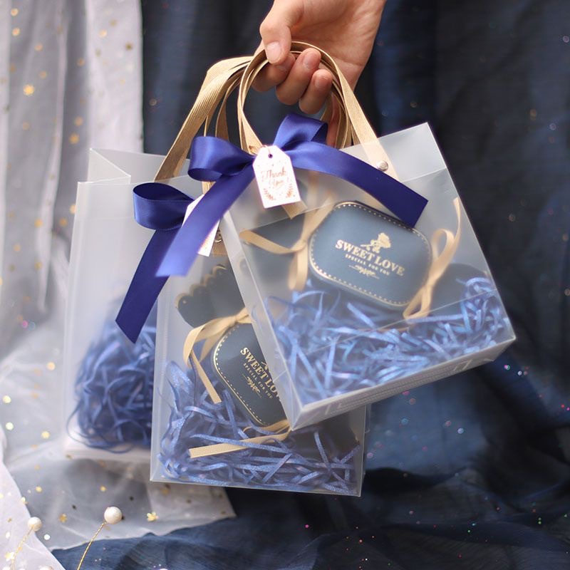 Jual Goodie Bag Doff Transparan Hampers Tote Bag Premium Gift Bag ...