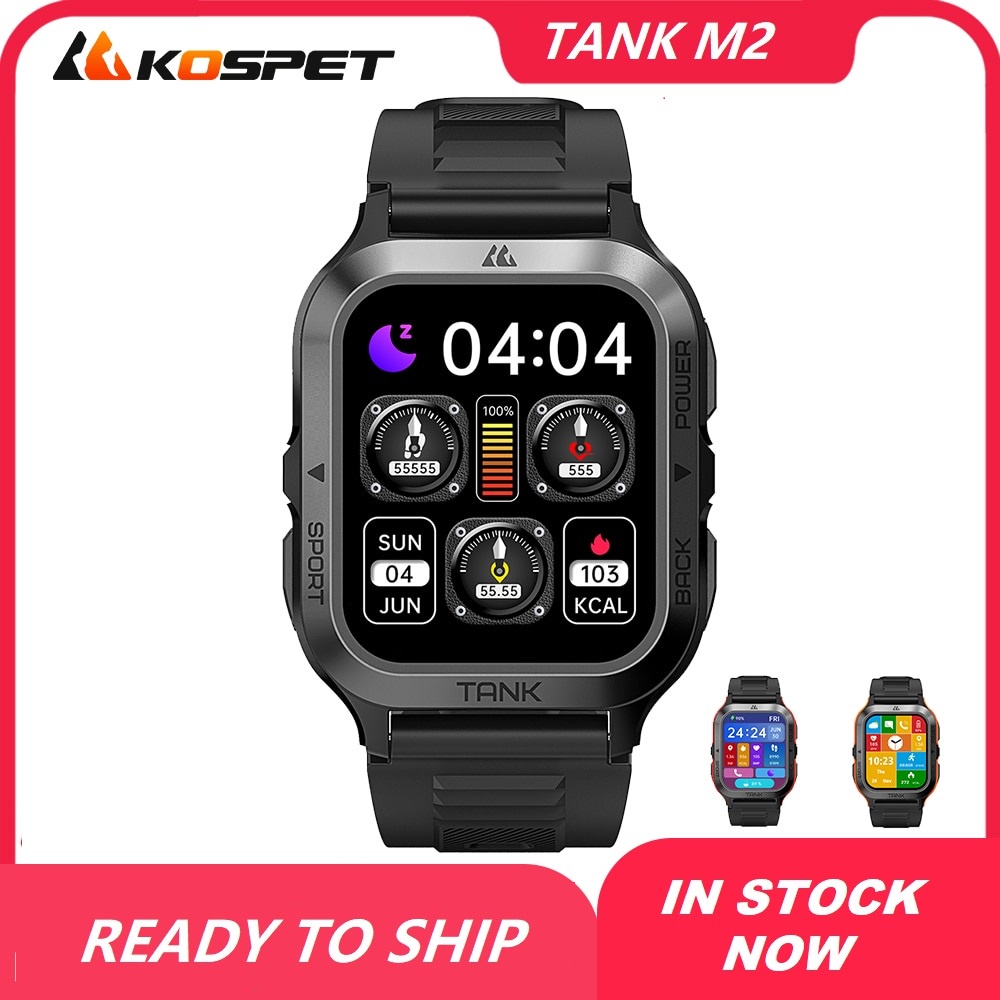 Jual KOSPET TANK M2 Military Ultra Smartwatch Sport AI Voice IP69K ...