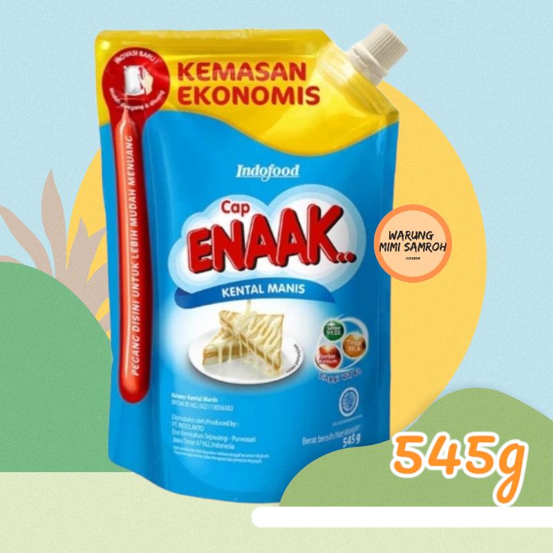 Jual CAP ENAAK SKM POUCH 545g KEMASAN EKONOMIS | Shopee Indonesia