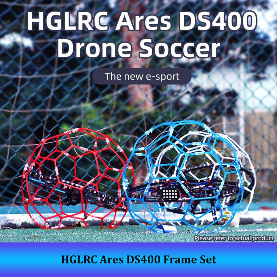 Jual HGLRC Ares DS400 Drone Soccer Frame Set | Shopee Indonesia