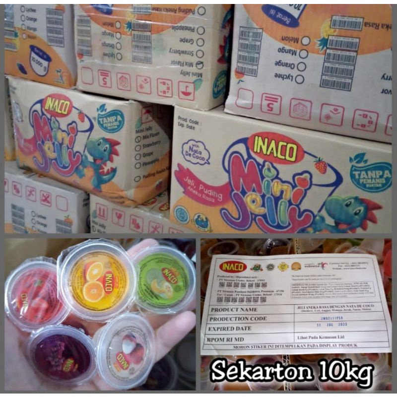 Jual INACO JELLY 1 DUS | Shopee Indonesia