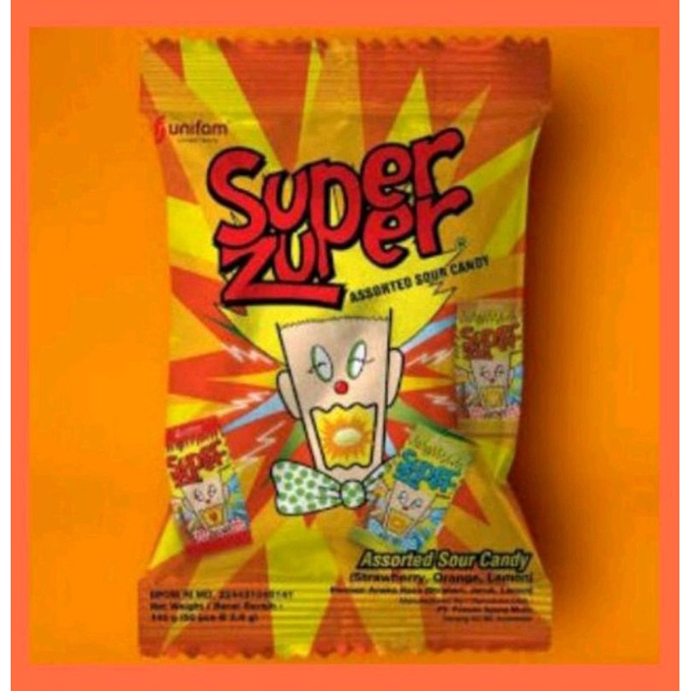 Jual Permen Super Zuper Permen Jadul 90an Permen Jadul Unik 50pcs 125gr ...
