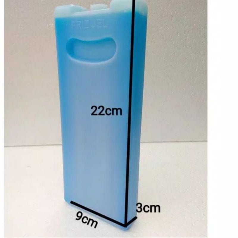 Jual ice pack 9x22cm blue ice pack gel thermafreeze pendingin serbaguna ...