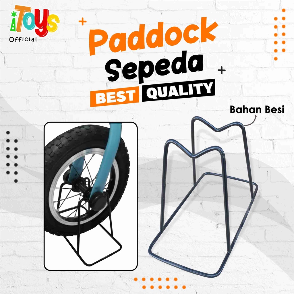 Jual Paddock Balance Bike / Push Bike | Stand Sepeda | Penyangga Sepeda ...