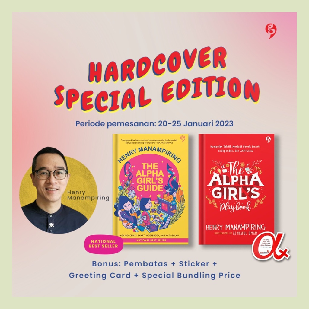 Jual AG - BUKU THE ALPHA GIRLS GUIDE, THE ALPHA PLAYBOOK | Shopee Indonesia