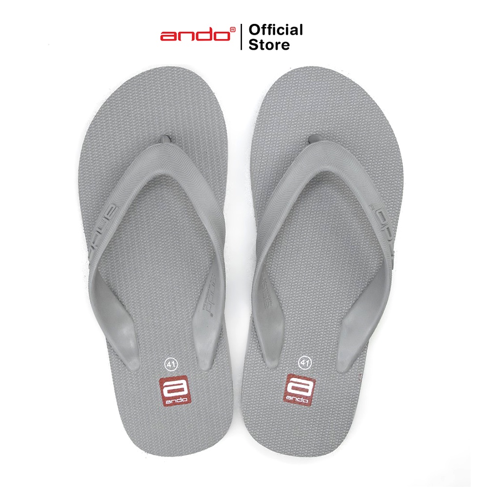 Jual Ando Official Sandal Jepit Hawaii Pria Dewasa - Abu Tua | Shopee ...