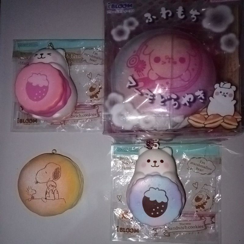 Jual Flash Sale Squishy (ibloom marmo cookies, marmo dorayaki, Snoopy ...