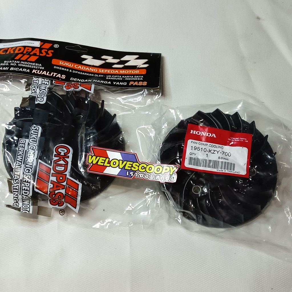 Jual KIPAS PCX CBU ORIGINAL HONDA THAILAND / KIPAS RADIATOR VARIO 125 ...