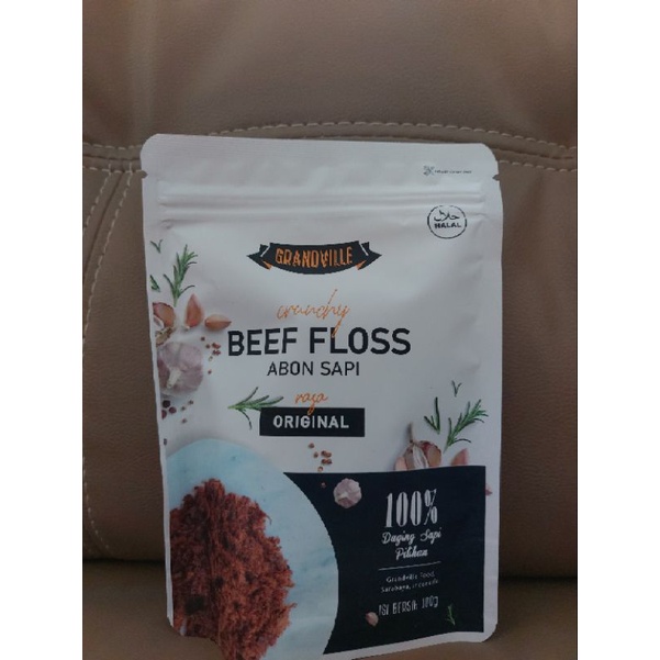 Jual GRANDVILLE ABON BEEF ORIGINAL SPICY READY STOCK | Shopee Indonesia