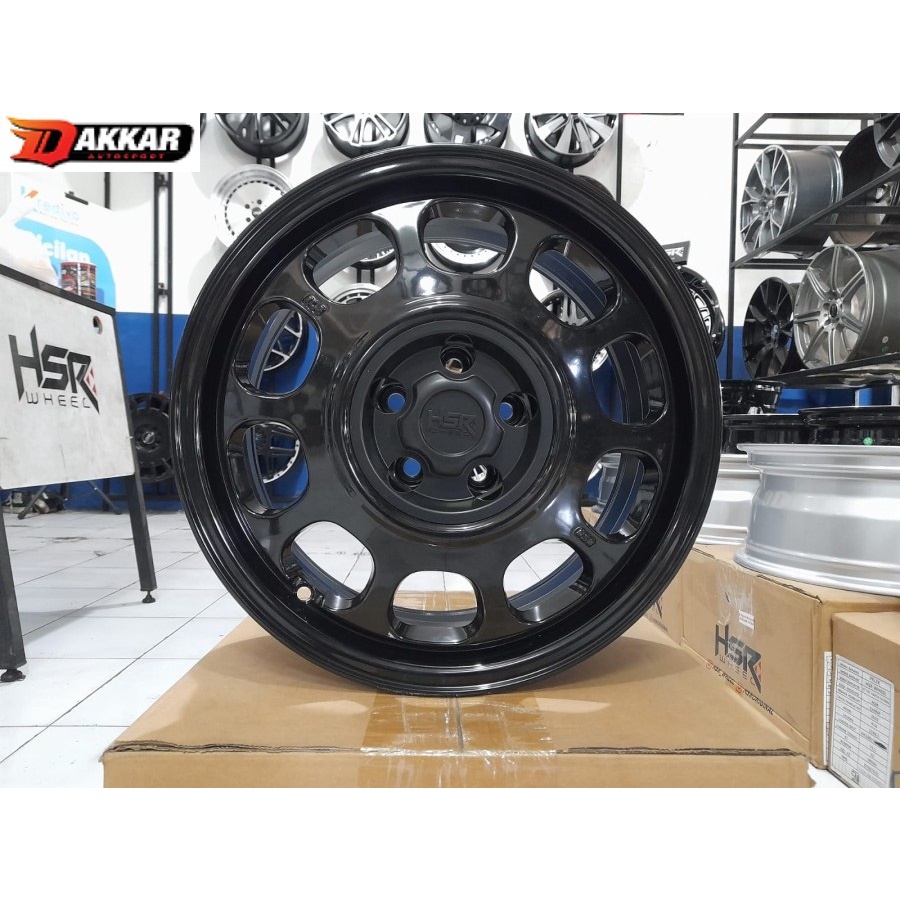 Jual Velg Kaleng Ring 16 Lebar 7 PCD 5x100 dan 5x114,3 Hsr Klg Warna Black | Shopee Indonesia