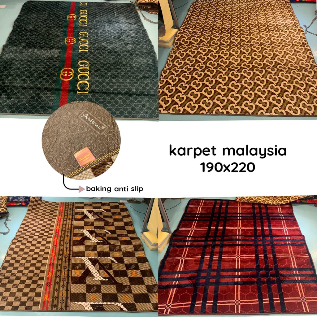 Jual SALE Karpet Rumah Klasik Design Premium 190x220 cm lembut Arizona ...