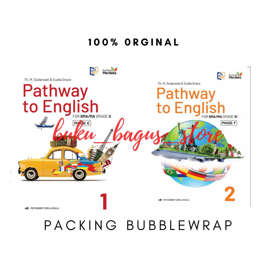 Jual BUKU PATHWAY TO ENGLISH SMA/MA KLS X DAN KLS XI/KURIKULUM MERDEKA ...