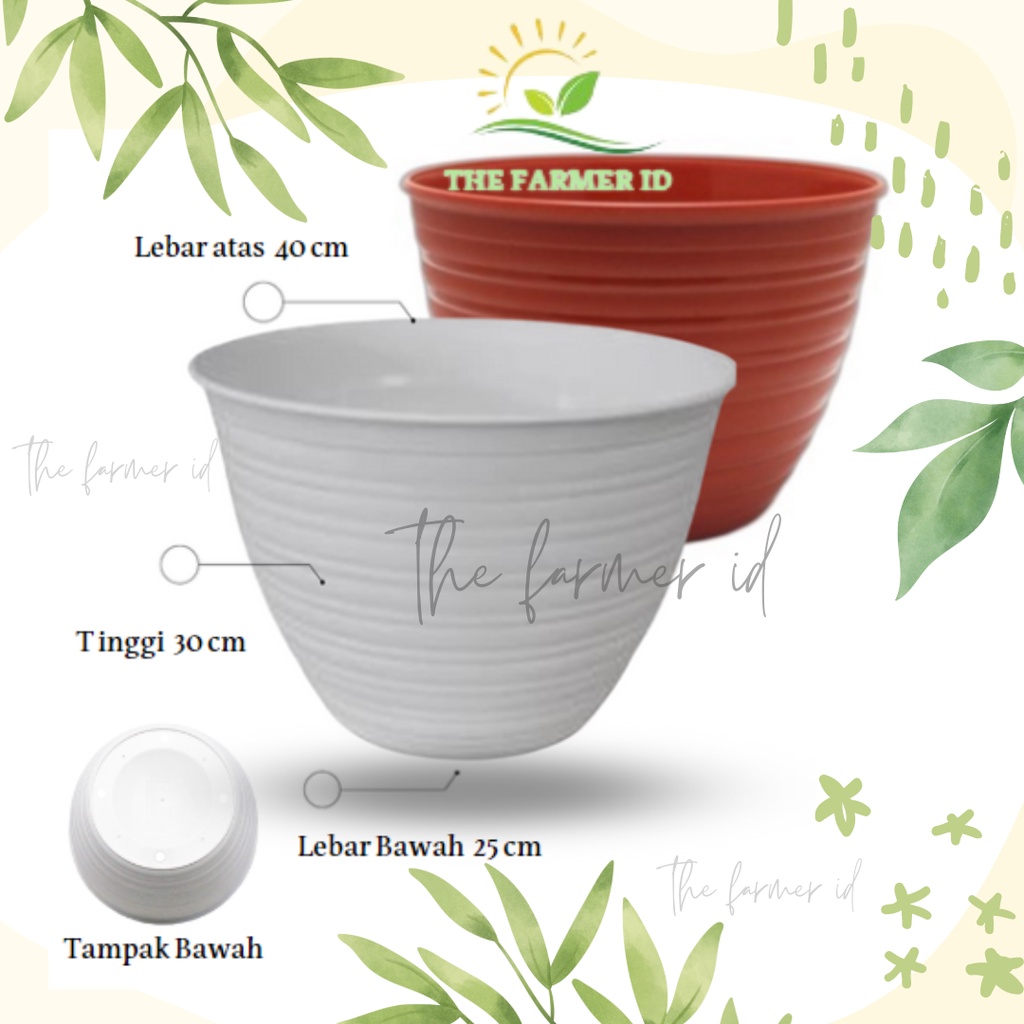 Jual Pot Tawon 40 - Pot Bunga Asli BJP | Shopee Indonesia