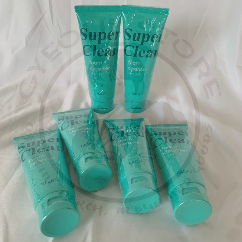 Jual [READY STOCK] NACIFIC SUPER CLEAN FOAM CLEANSER 100ML | Shopee ...