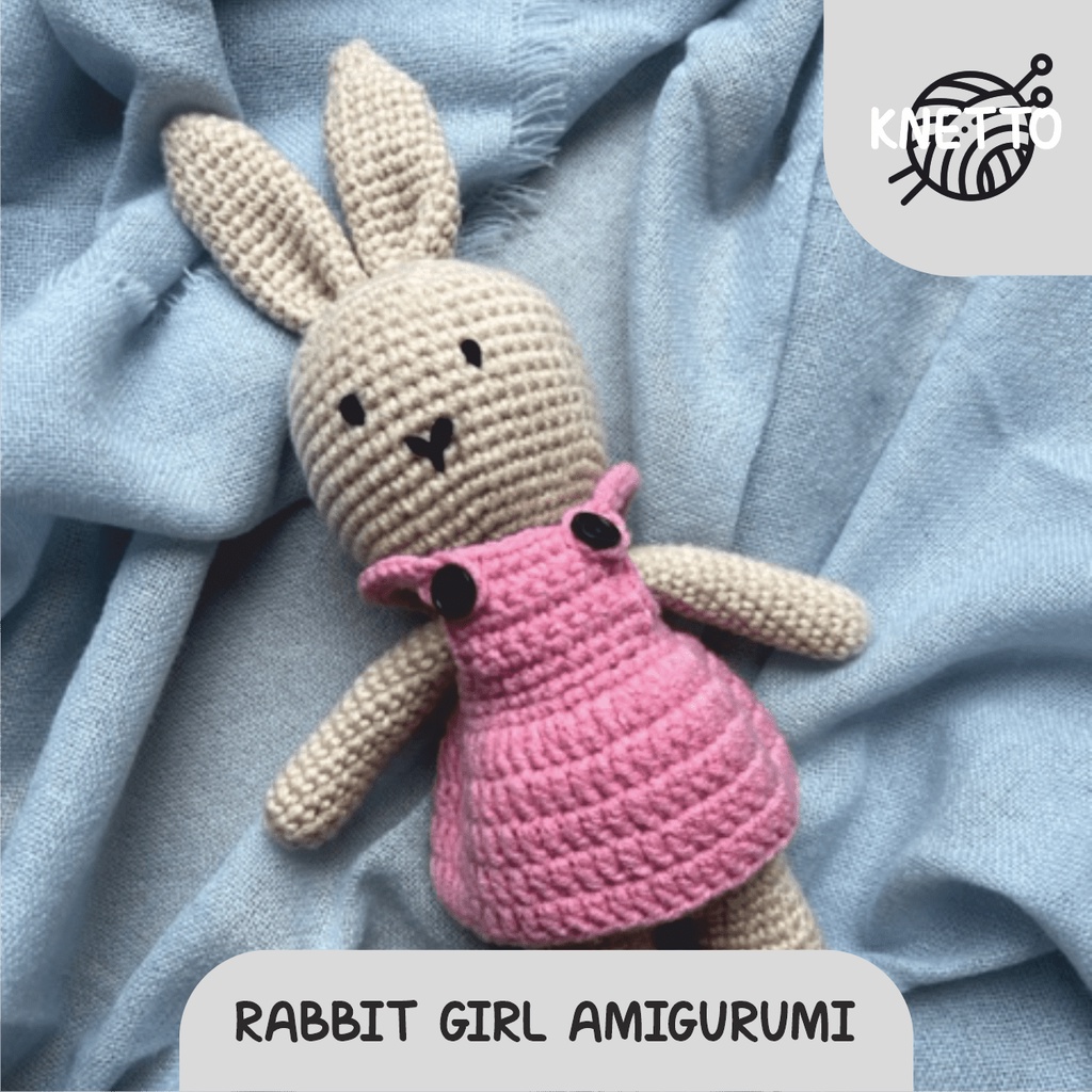 Jual RABBBIT GIRL AMIGURUMI | Shopee Indonesia