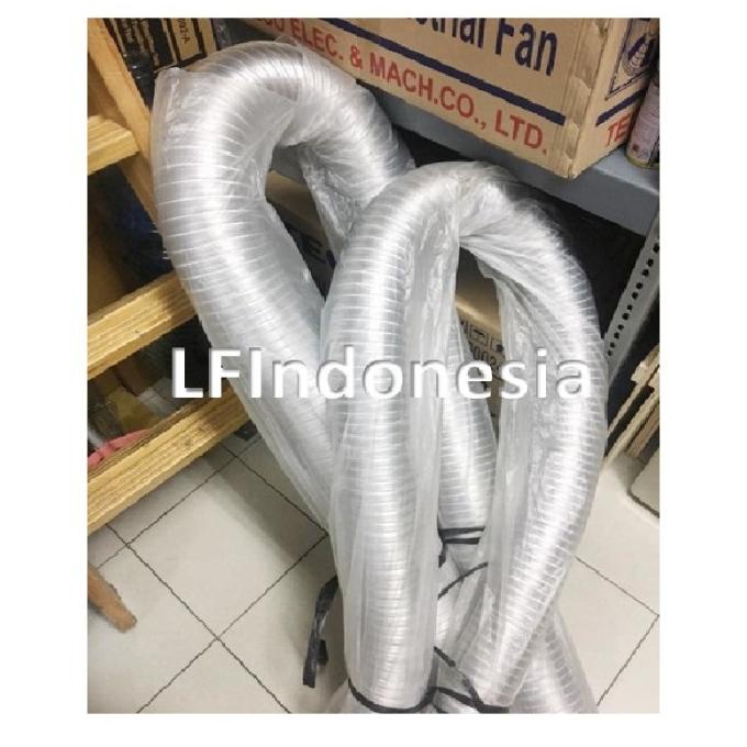 Jual Aluminium Selang Flexible Ducting Semi Rigid 4" (10 Cm) - Pjg 3 M ...