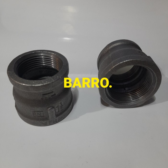 Jual Reducer Besi hitam 1-1/4" x 1" Drat | Shopee Indonesia