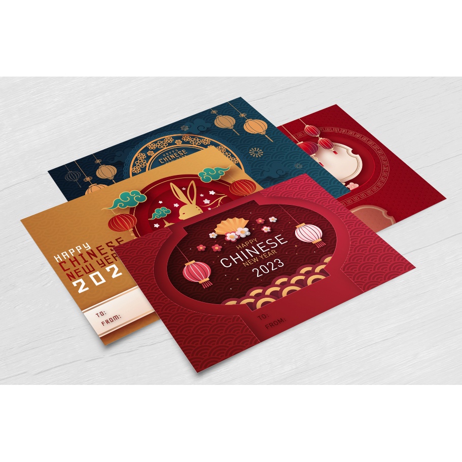 Jual Kartu CNY Card Chinese Newyear Cards 7x10,2cm | Shopee Indonesia