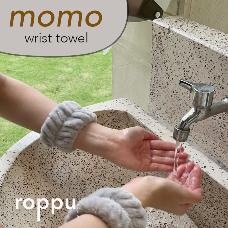 Jual Roppu Handuk Tangan Cuci Muka Wrist Band Hand Towel ( HARGA ...