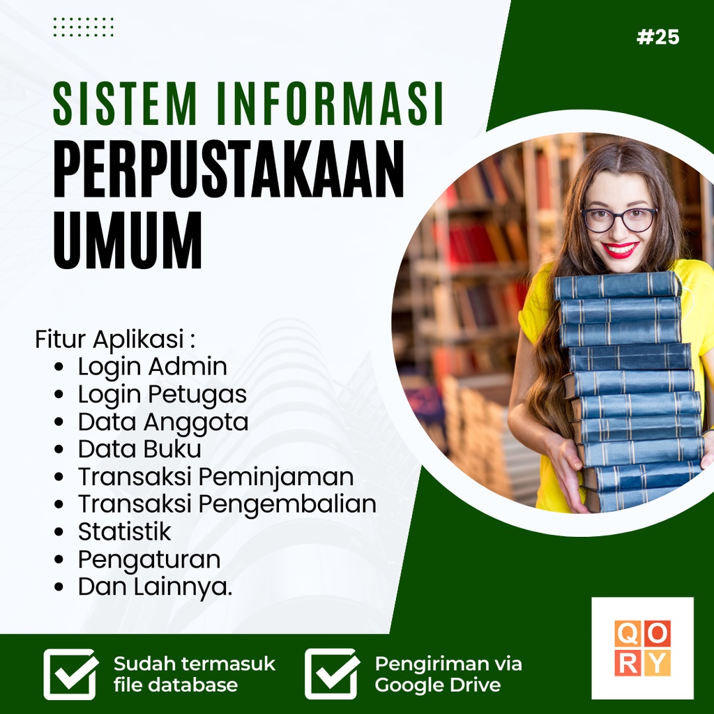 Jual Source Code Program Aplikasi Sistem Informasi Perpustakaan Umum ...