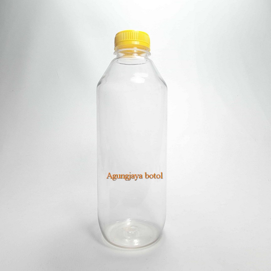 Jual Botol Pet 1000 Ml Kale Bulat Natural / Botol Plastik / Botol Pet ...