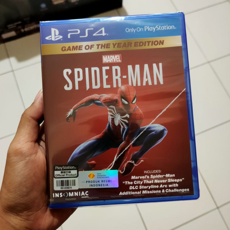 Jual Spiderman PS4 - Spider Man PS 4 Kaset BD CD DVD Original | Shopee ...