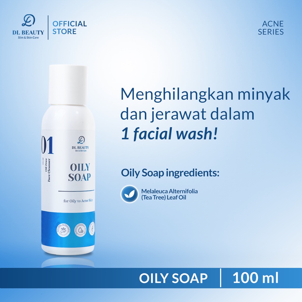 Jual DL BEAUTY Oily Soap 100ML | Shopee Indonesia