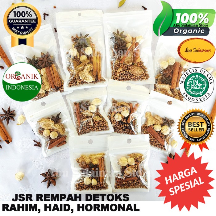 Jual Detox rahim JSR REMPAH / Promil / Hormonal / Pelancar Haid ...