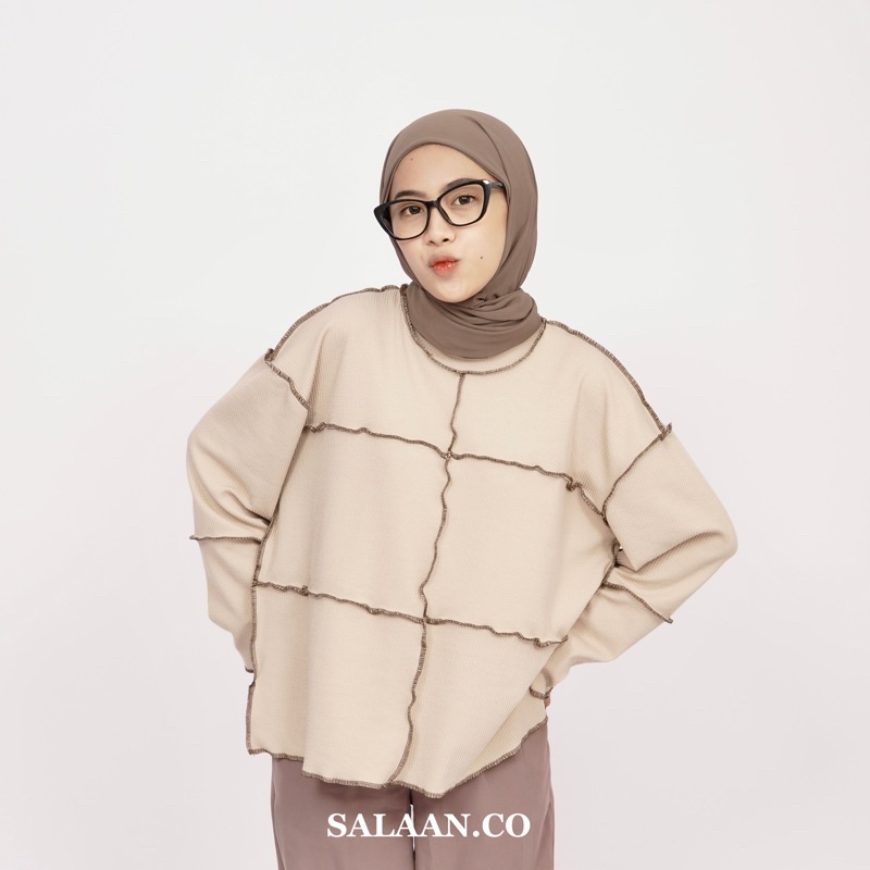 Jual SALAAN - Playfull knit top | Shopee Indonesia