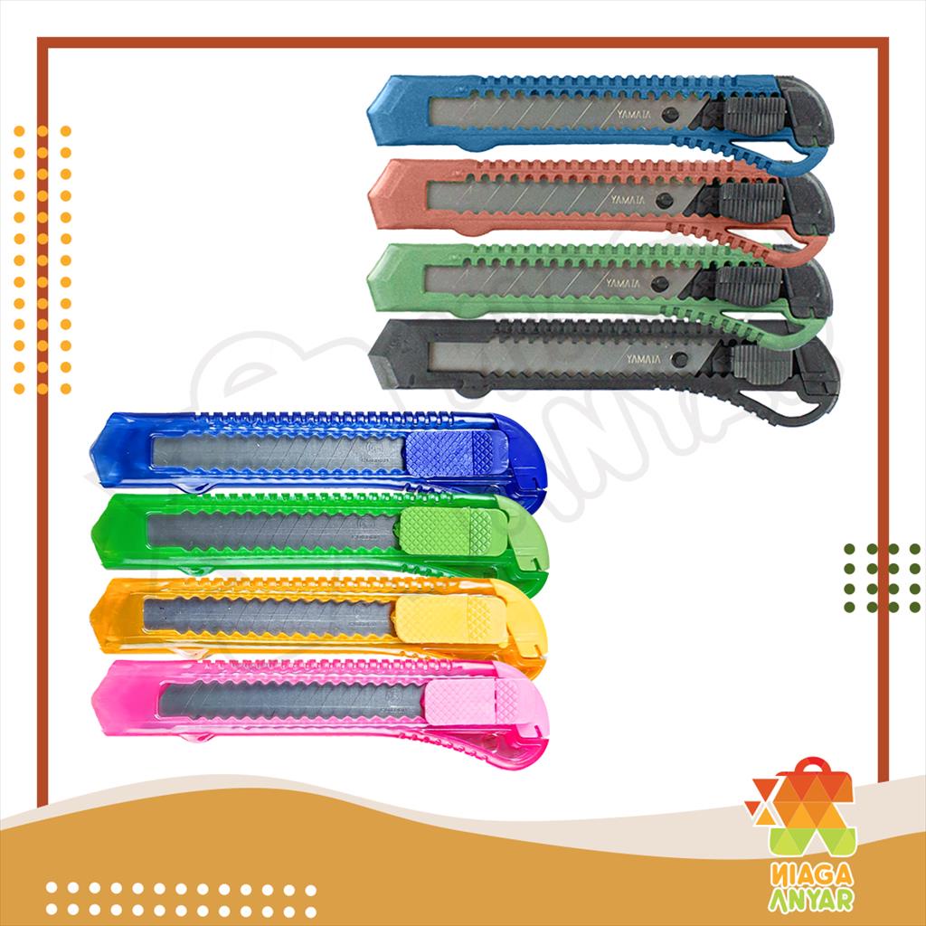 Jual NA Pisau Cutter Geser / Piso Cuter Kater Potong Besar Pemotong Dus ...