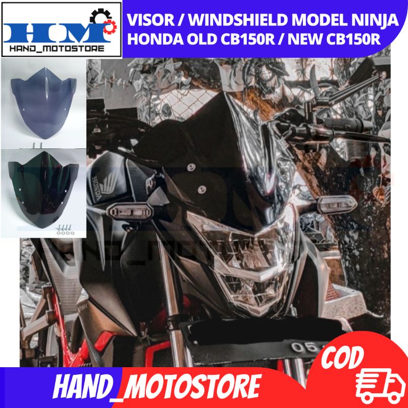 Jual [COD] Visor Windshield Honda CB150R New CB150R SE Model Ninja R ...
