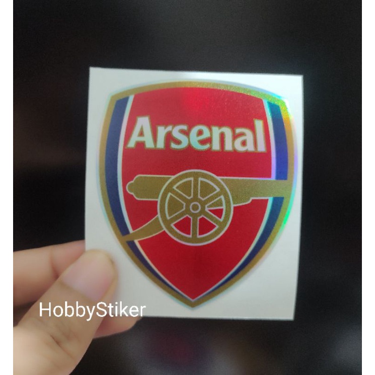 Jual Stiker Arsenal football club sepakbola untuk mobil laptop | Shopee ...