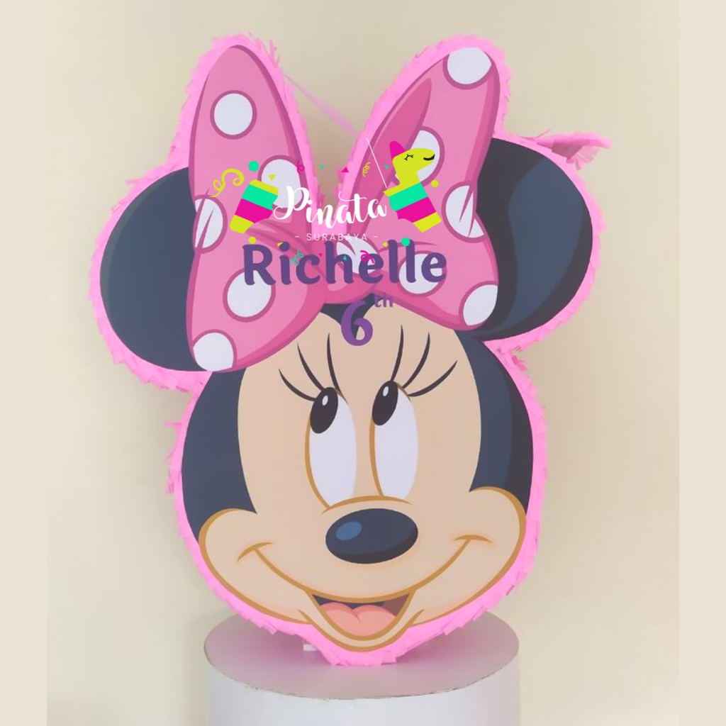 Jual Pinata ulang tahun Print Mickey Minnie Mouse miki mini Donald Duck ...
