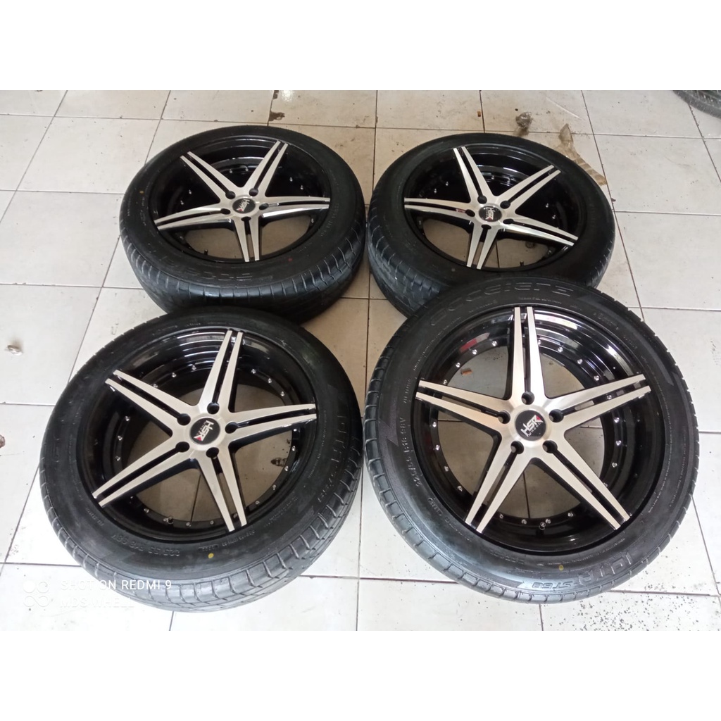 Jual Velg Mobil Bekas Ring 18 NE5 R18X8 Lubang 5 ET38 BAN 225 55 R18 | Shopee Indonesia