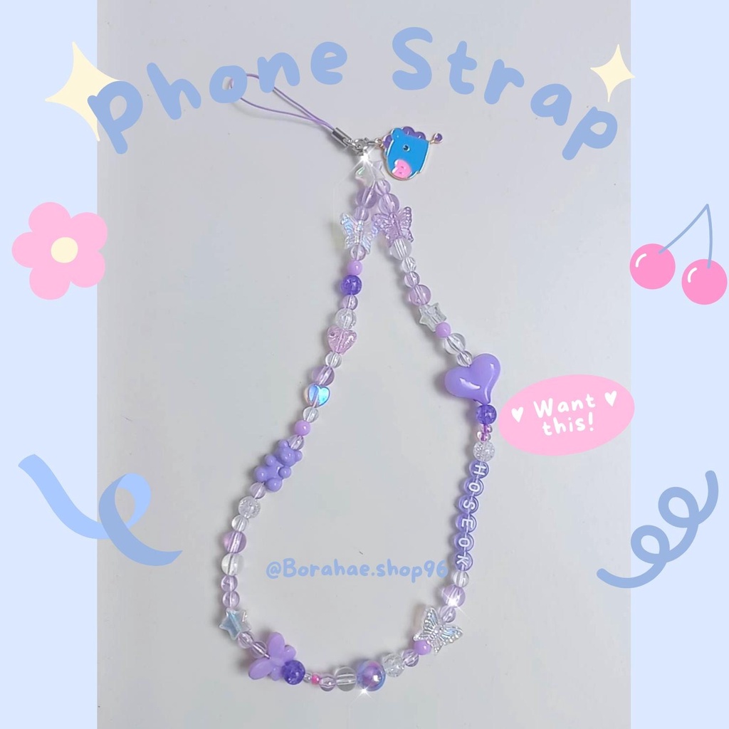Jual Phone Charm | Gantungan Hp | Phone Strap | Tali Handphone Manik ...