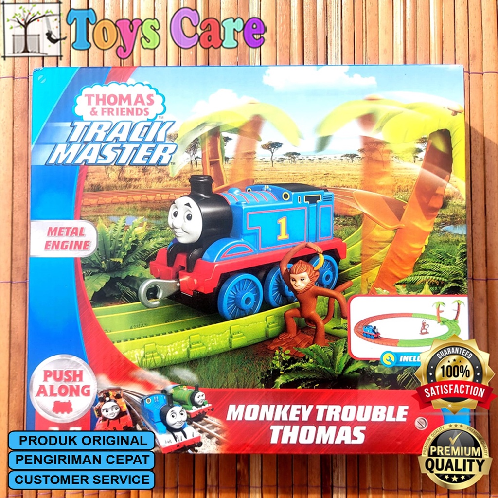 Jual THOMAS & FRIENDS TRACK MASTER MONKEY TROUBLE THOMAS - ORIGINAL ...