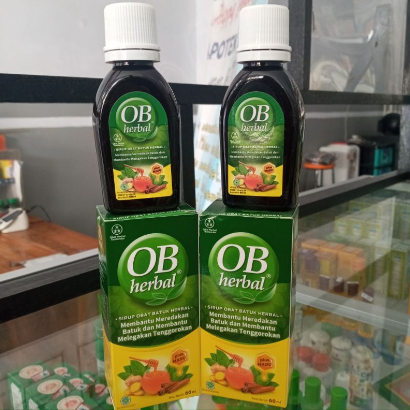 Jual OB Herbal Dewasa sirup 60ml | Shopee Indonesia