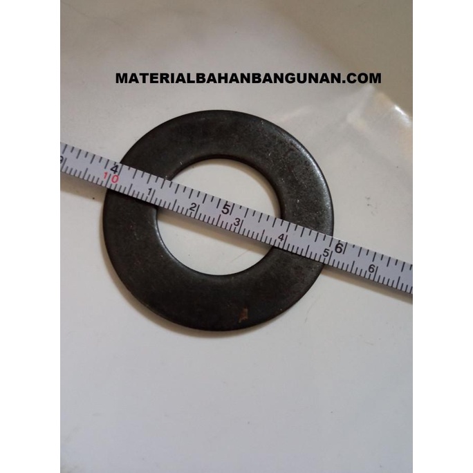 Jual Cincin Pengunci Mur Baut 1 inch m24 Waser Ring Plat Angkur Flat ...