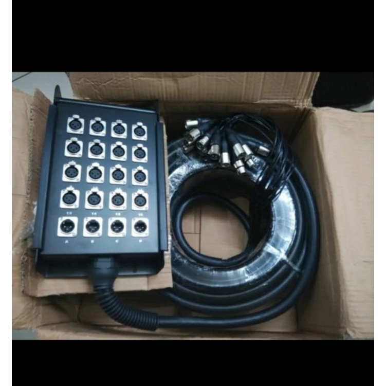 Jual snake kabel axl audion scs1643 scs 1643 16CH 4 out 30M | Shopee ...