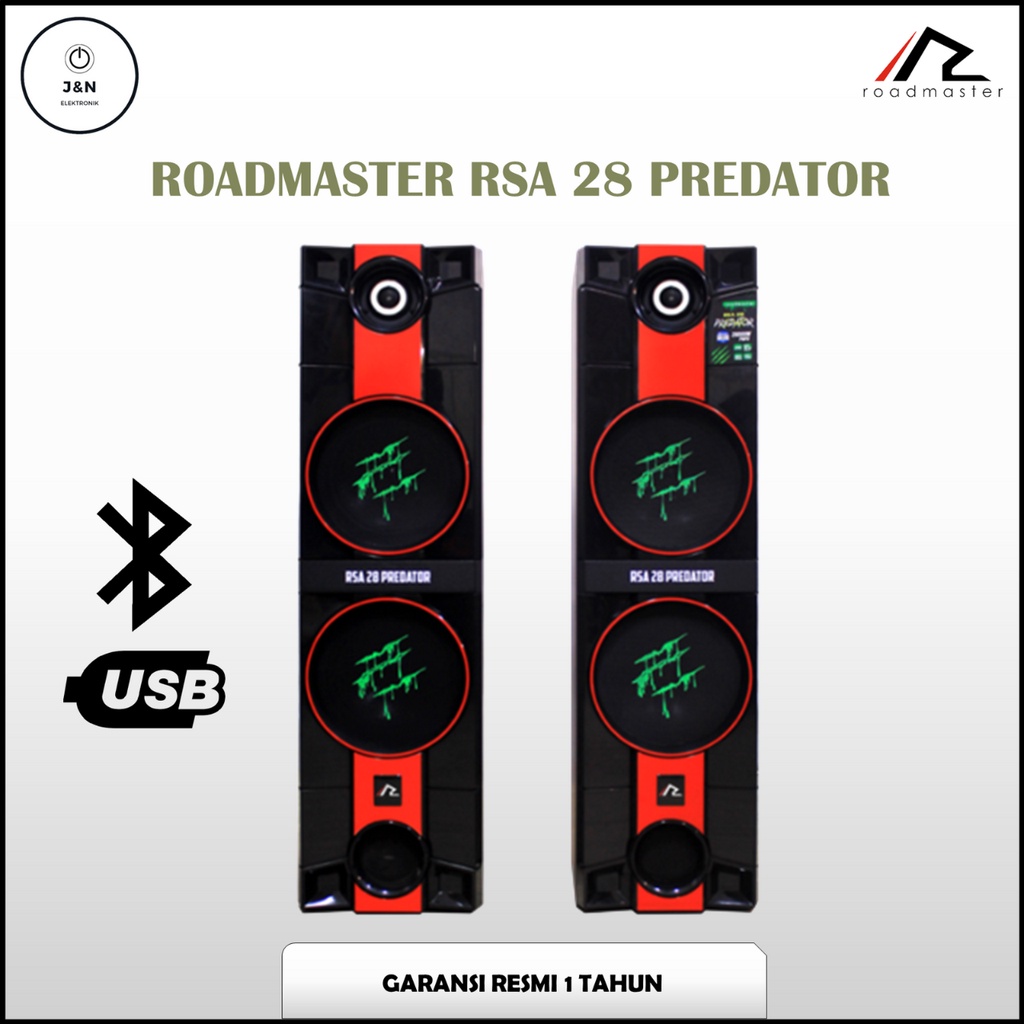 Jual SPEAKER AKTIF ROADMASTER RSA 28 PREDATOR | Shopee Indonesia
